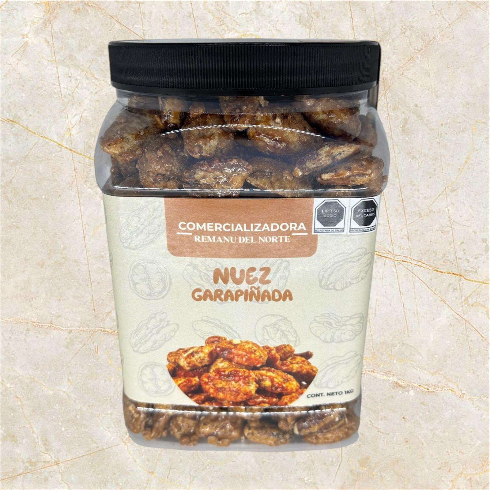 NUEZ GARAPIÑADA - REMANU